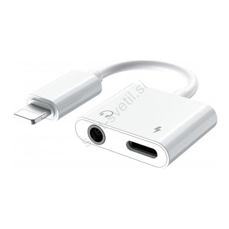 Adapter Lightning za AUX + Lightning | Svet svetil