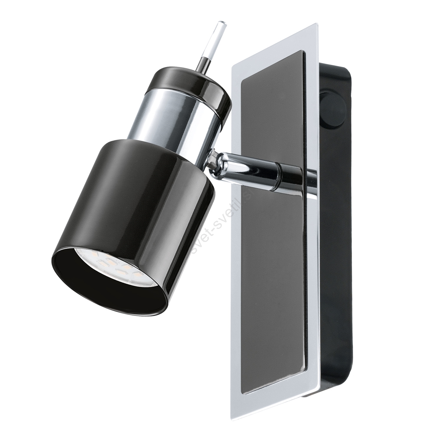 Eglo 30832 - LED reflektor DAVIDA 1 1xGU10/5W/230V črn | Svet svetil