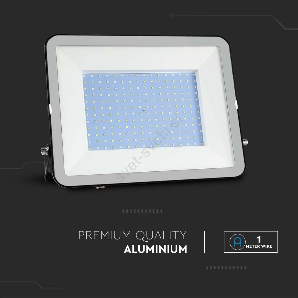 LED Reflektor SAMSUNG CHIP LED/300W/230V 4000K IP65 črna | Svet svetil