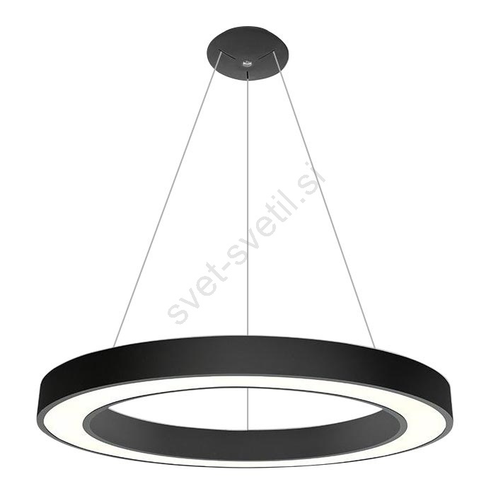 LED2 - LED Lestenec na vrvici SATURN LED/80W/230V 4000K premer 80 cm ...