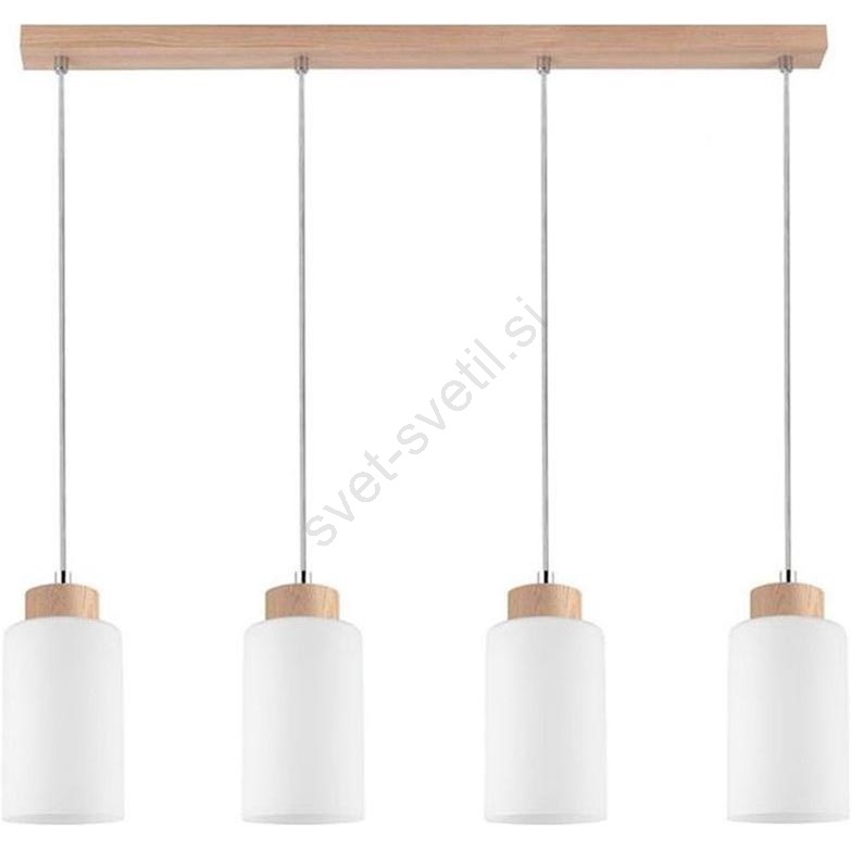 Spot-Light 8574281 - Lestenec na vrvici BOSCO 4xE27/60W/230V | Svet svetil