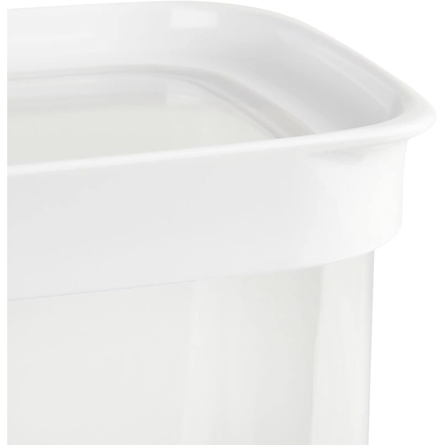 Tefal - Posoda za hrano 1,6 l OPTIMA bela/prozorna | Svet svetil